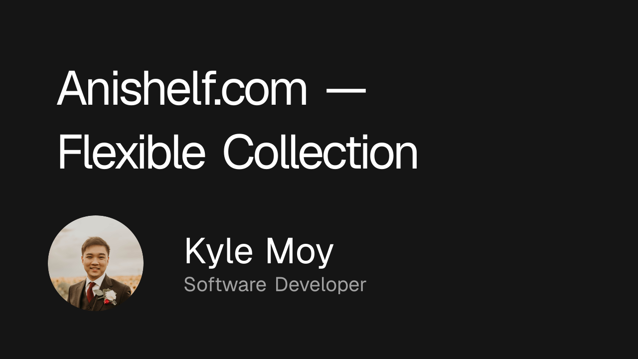 Anishelf.com — Flexible Collection Inventory System